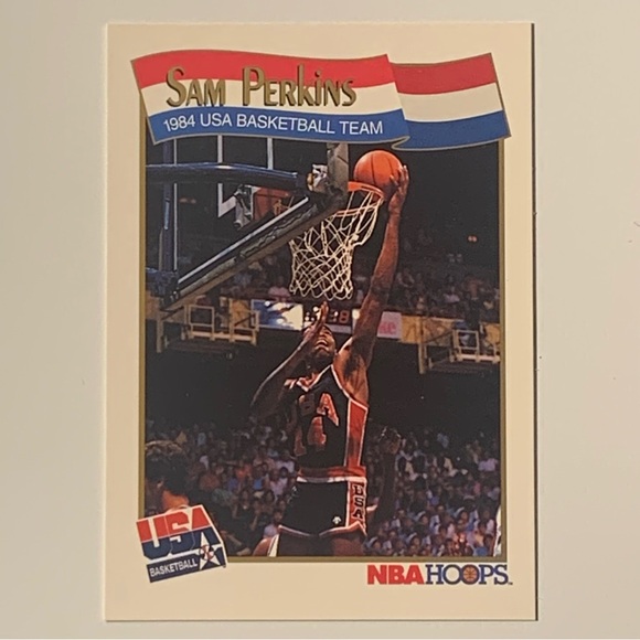 NBA HOOPS | Toys | 991 Nba Hoops Usa Basketball Sam Perkins 561 | Poshmark